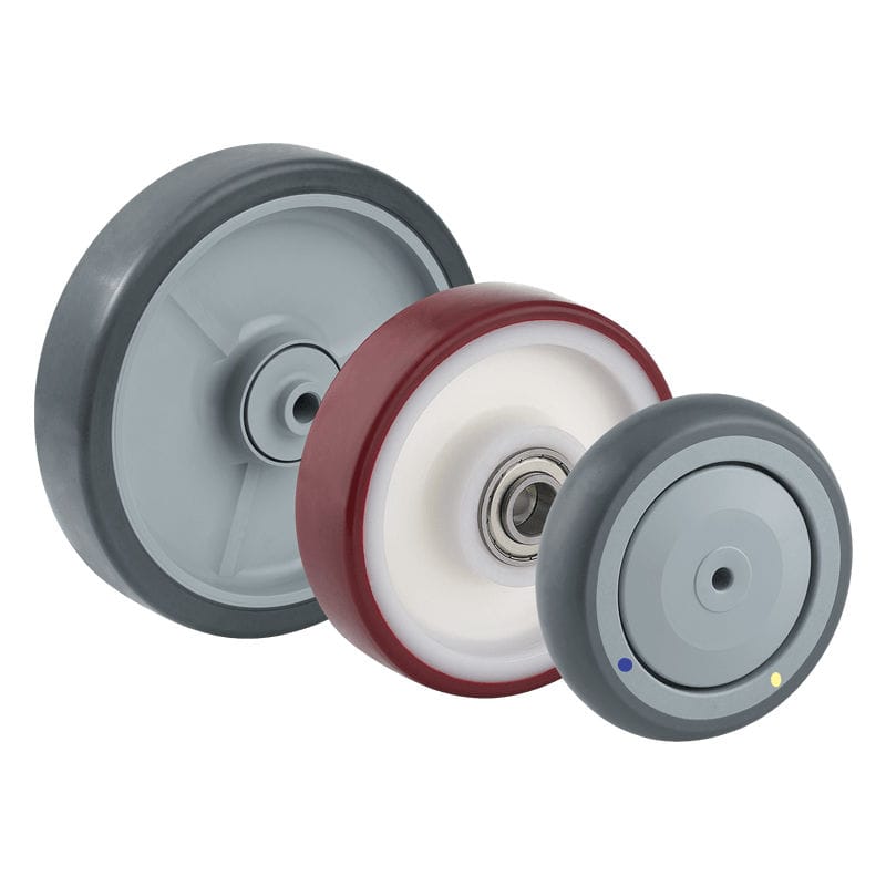 Wheel with solid tire - MAXTECH series - TENTE ® - polyurethane ...