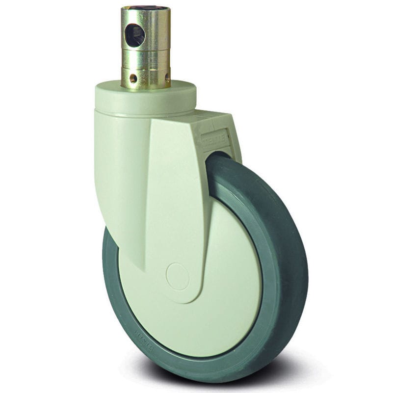 Swivel caster - Cover design - TENTE ® - base plate / double / non-marking