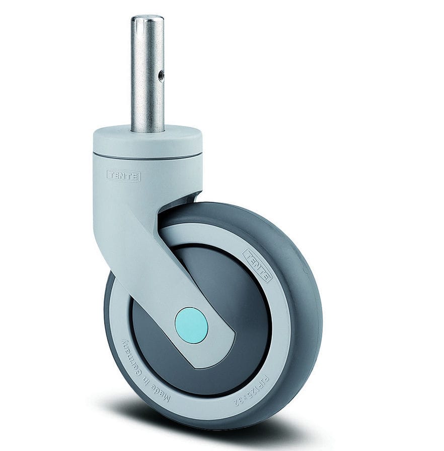 Swivel caster - Levina - TENTE ® - base plate / double / non-marking