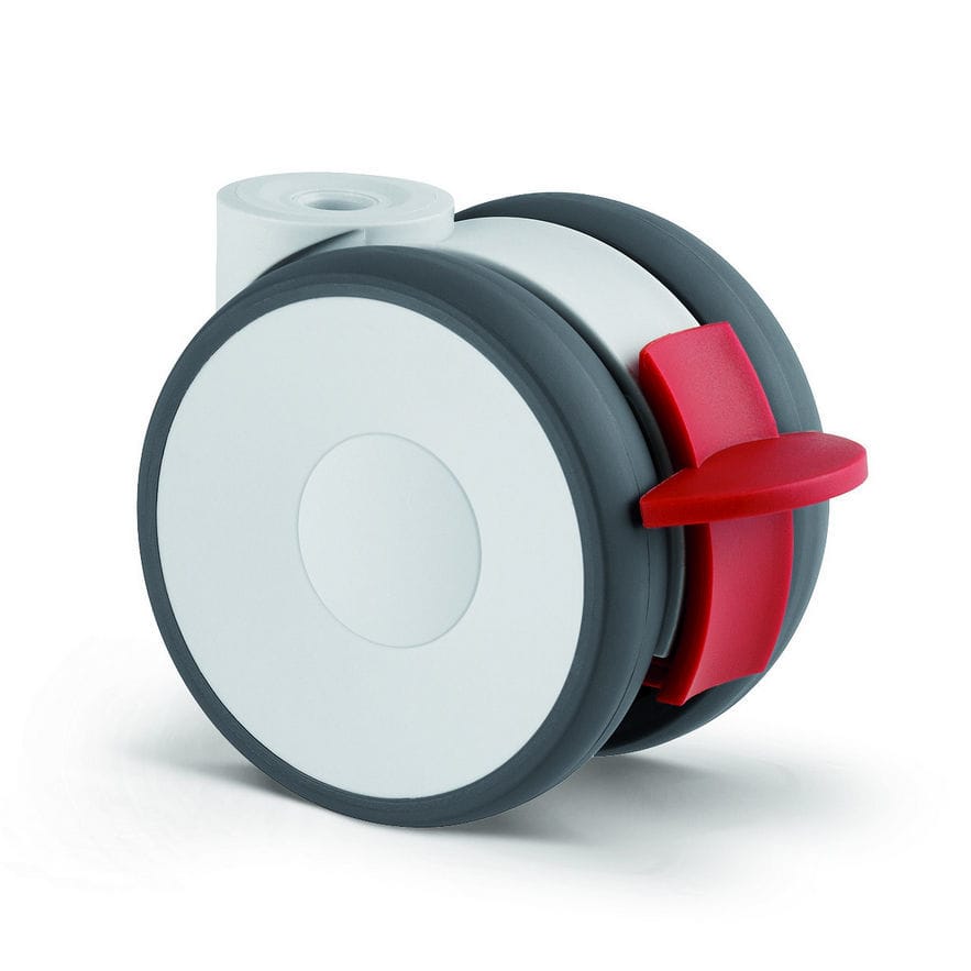 Swivel caster - Linea light - TENTE ® - base plate / polyamide ...