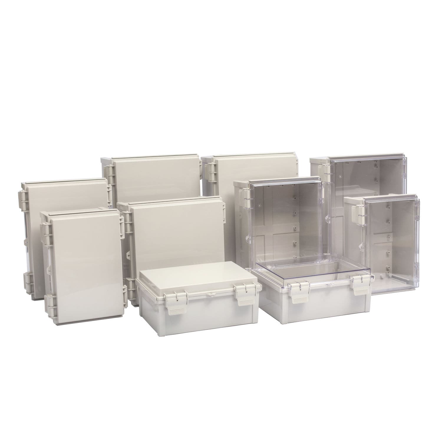 Surface mounted enclosure - Q series - BOXCO Inc. - rectangular / ABS / PC
