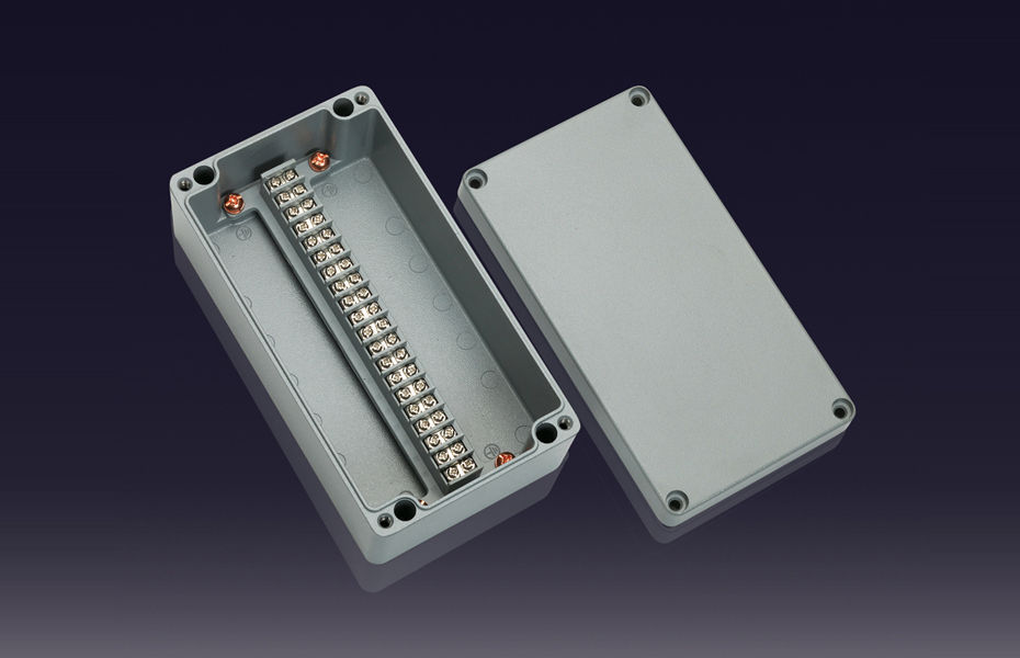 Wall-mounted terminal box - BC-AL-20P - BOXCO Inc. - IP66 / IP67 / IK 08