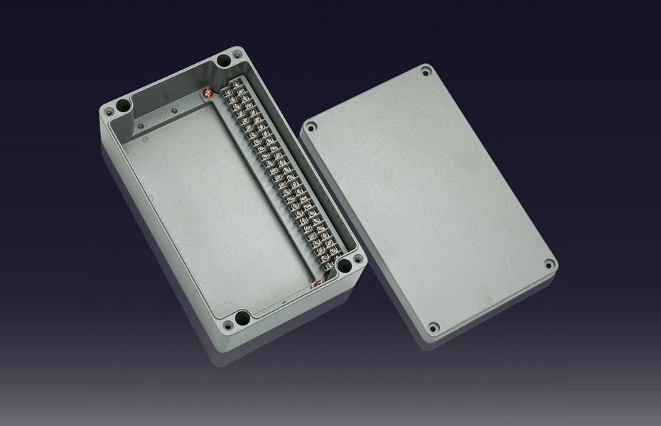 Wall-mounted terminal box - BC-AL-25PT - BOXCO Inc. - IP66 / IP67 / IK 08