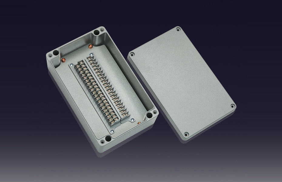 Wall-mounted terminal box - BC-AL-40PA - BOXCO Inc. - IP66 / IP67 / IK 08