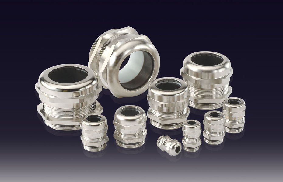 Nickel-plated brass cable gland - MM-L series - BOXCO Inc. - IP68 ...