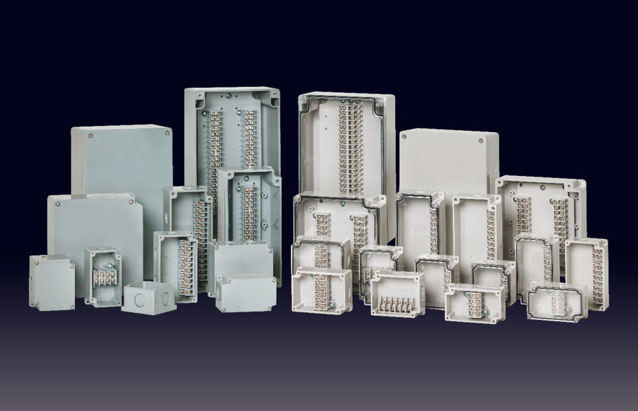 Wall-mounted terminal box - S SERIES - BOXCO Inc. - ABS