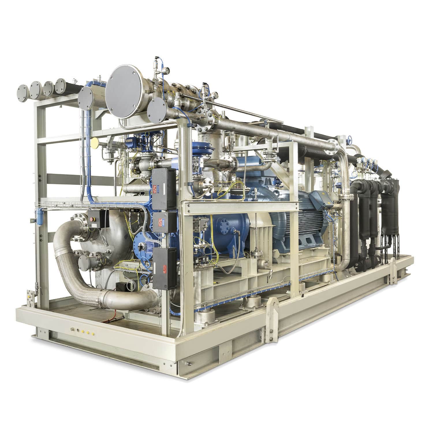 Rotary compressor - BVG series - Adicomp S.p.A. - biogas / nitrogen / CO2