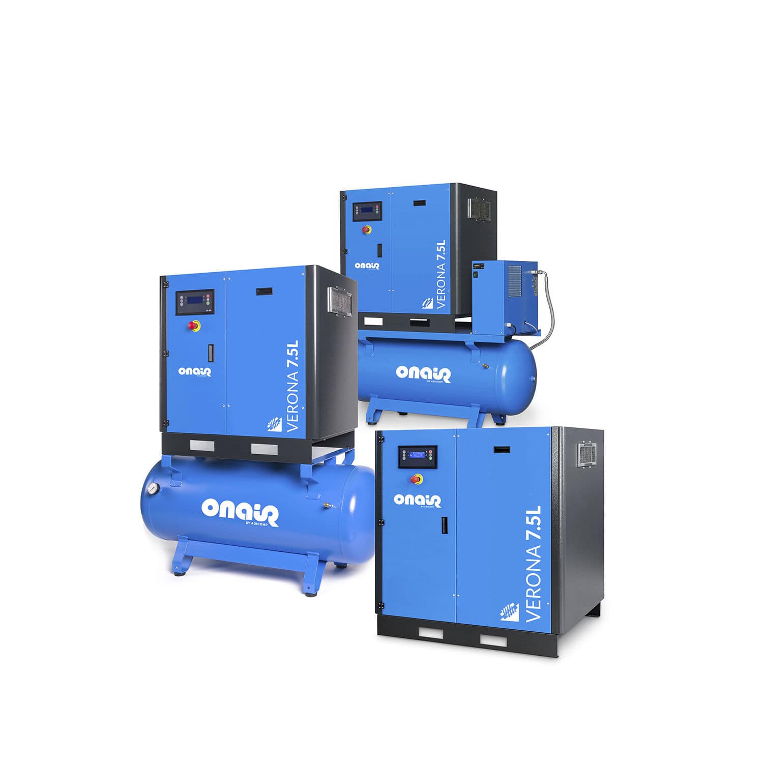 Rotary compressor - VERONA series - Adicomp S.p.A. - air / electric ...