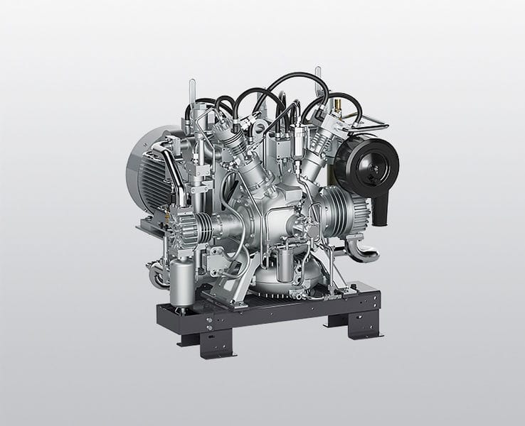 Piston pressure booster - GIB series - BAUER KOMPRESSOREN GmbH - gas ...