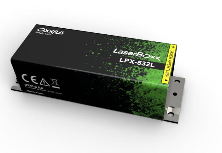 Continuous laser - LPX-532L - Oxxius - solid-state / visible / for medical applications