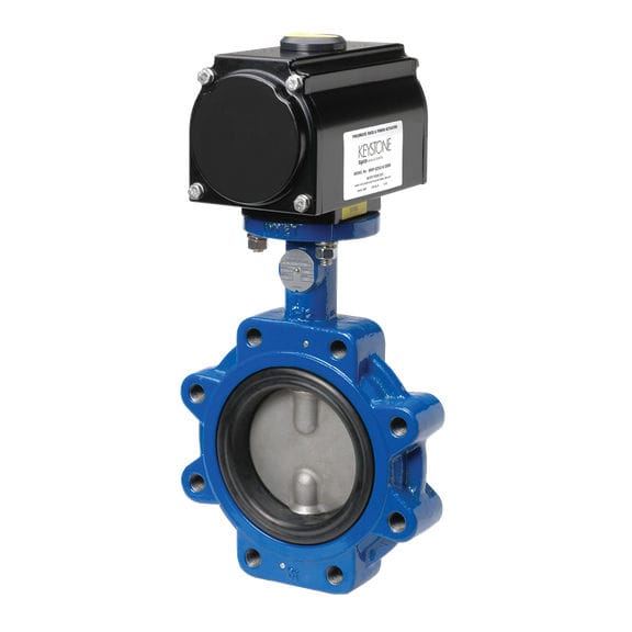 Butterfly valve - 60 series - Pentair Valves & Controls - pneumatically ...