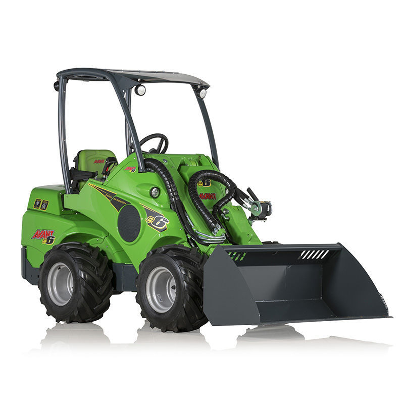 Rubber-tired loader - e series - Avant Tecno Oy - compact / indoor ...