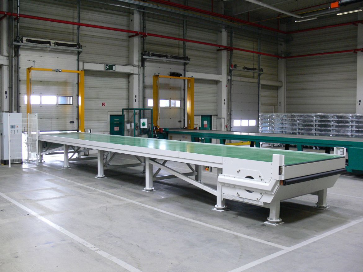 Belt conveyor - Ancra Systems B.V. - horizontal / loading / unloading
