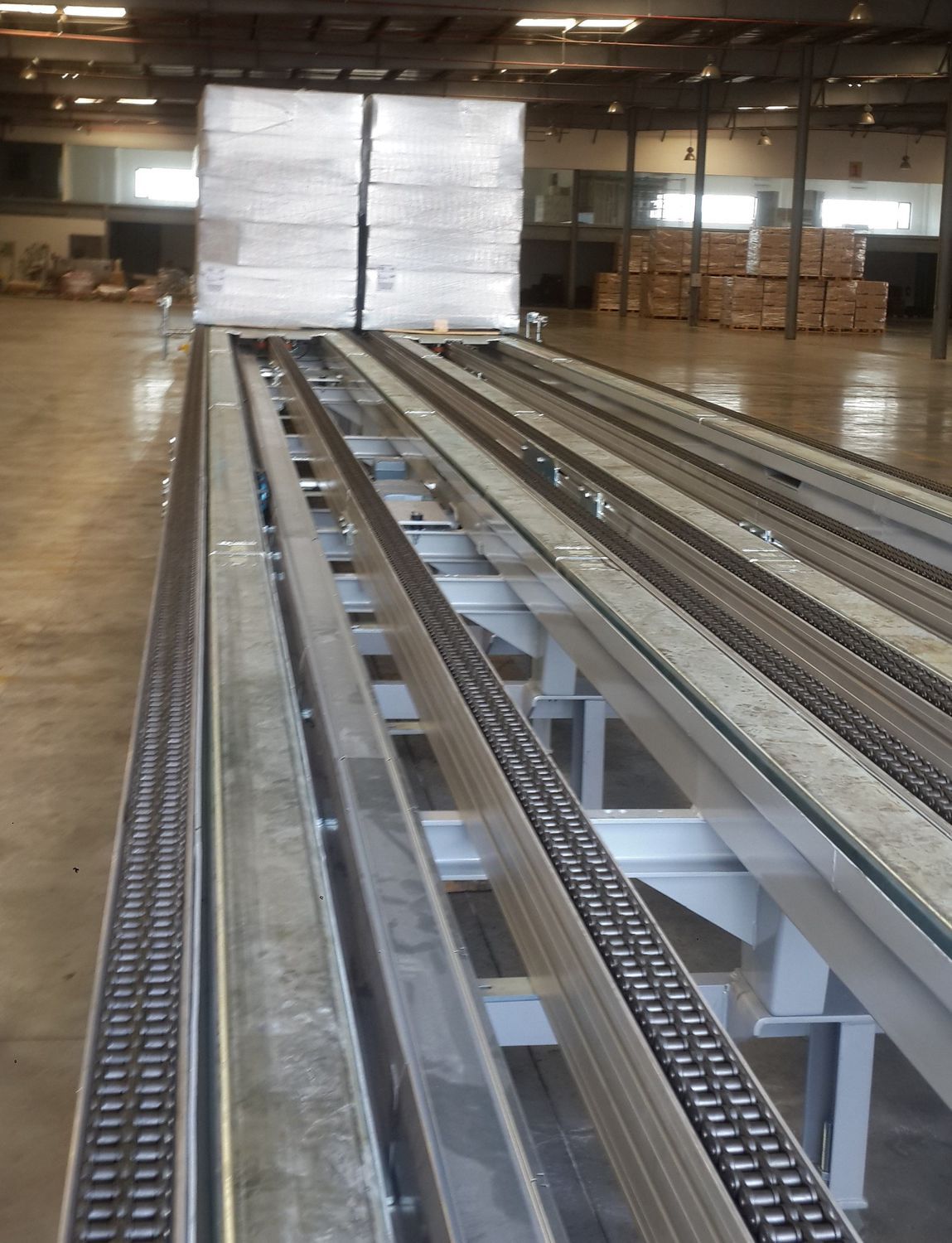 Automatic loading and unloading system - Ancra Systems B.V. - for pallet / truck / with compactor