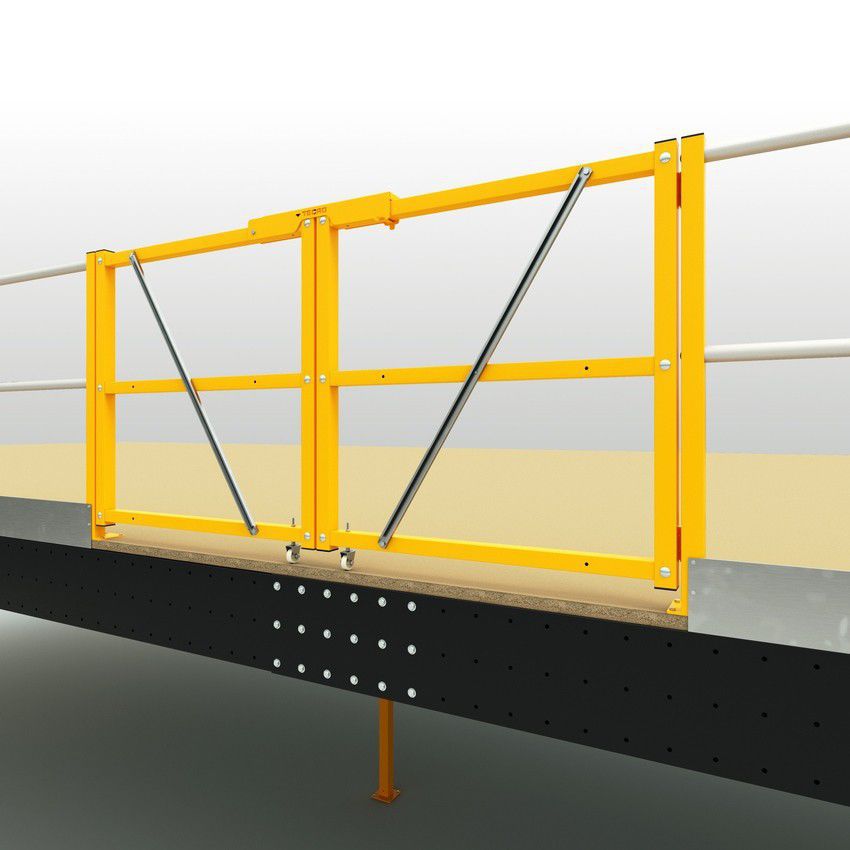 Swing gate - 43800-AE - TECRO - manual / industrial / for railing