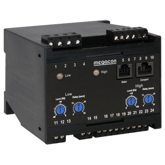 Frequency protection relay - KCF221x series - Meagacon AS - single ...