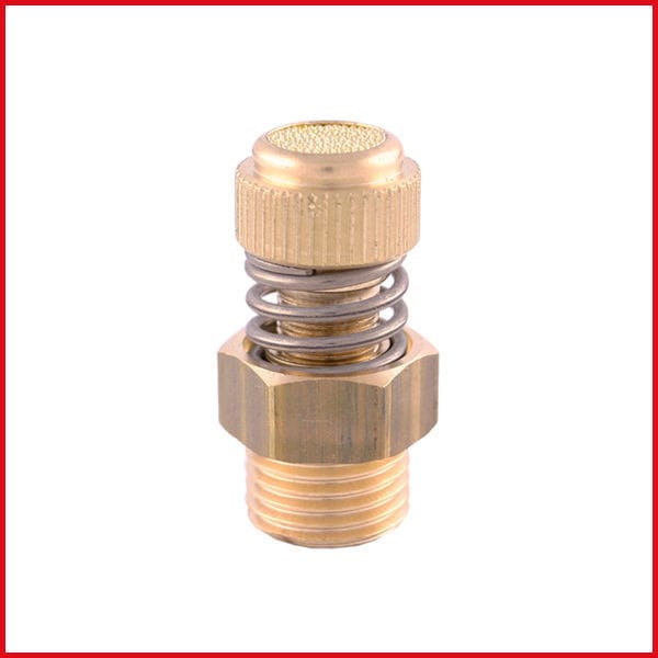 Flow-control silencer - R01, R02, R03 - SAF S.R.L. - exhaust / bronze ...