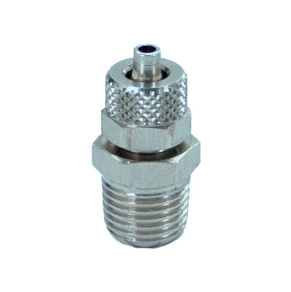 Pneumatic fitting - RC series - SAF S.R.L. - threaded / quick / T-shaped