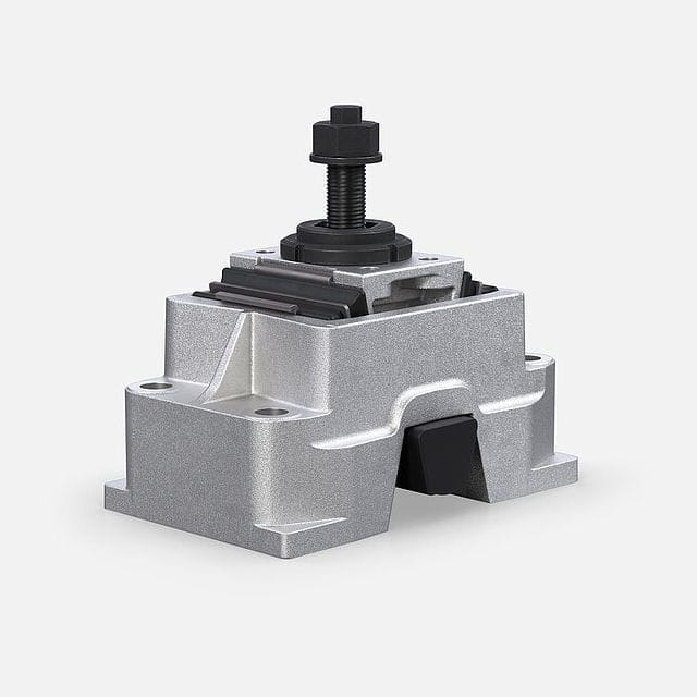 Square anti-vibration mount - V Series - VULKAN Marine - metallic / for ...