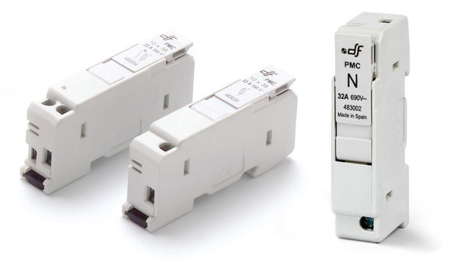 Cylindrical fuse holder - PMC series - DF ELECTRIC - compact / IEC ...
