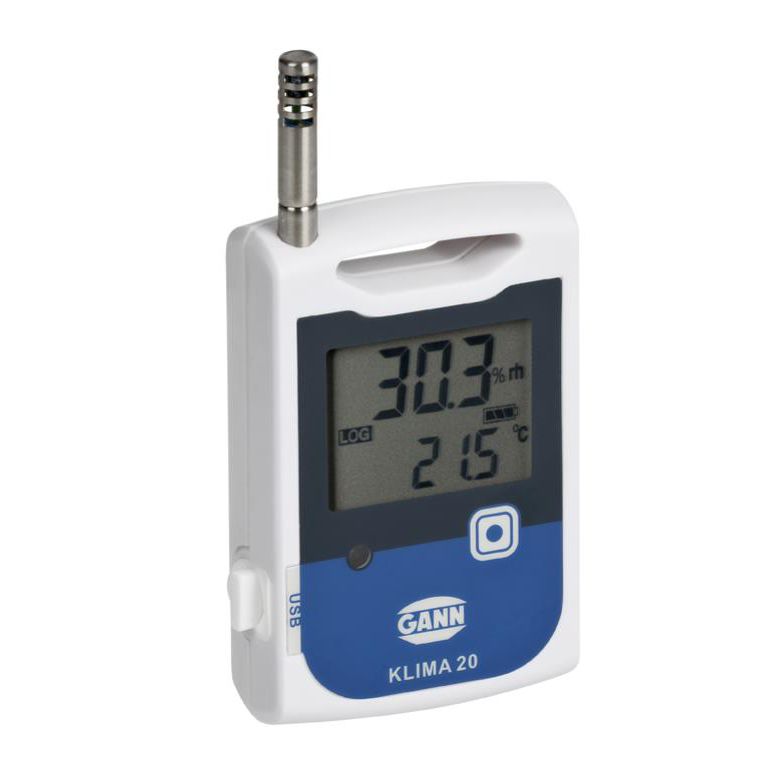 Temperature and humidity data-logger - Klima 20 - GANN Mess- u ...
