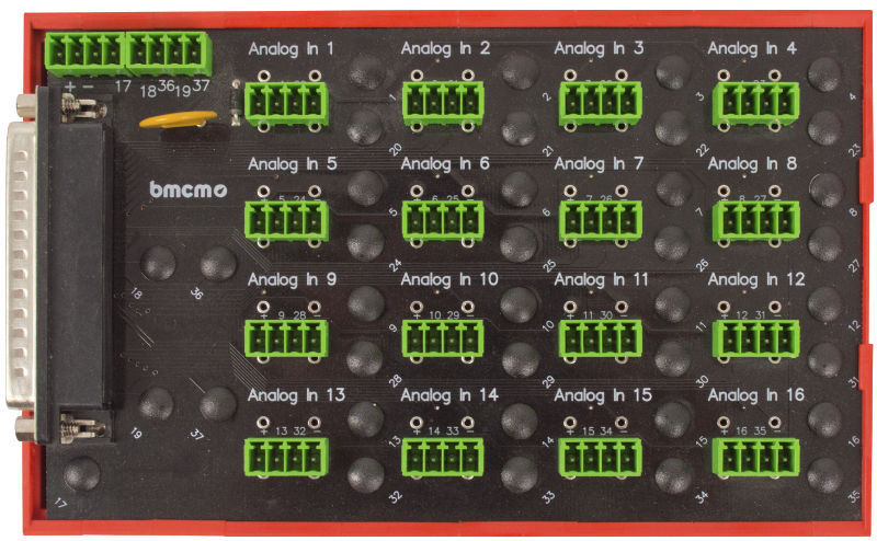 Board connector - ZU37CO - BMC Messsysteme GmbH - terminal
