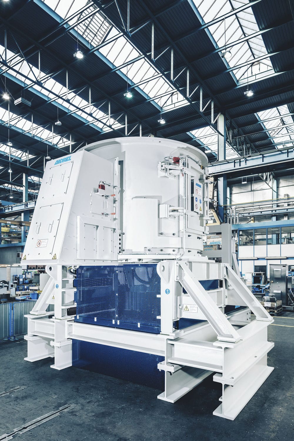 Cross-flow mill - ADuro QZ - ANDRITZ Recycling - vertical / for ...