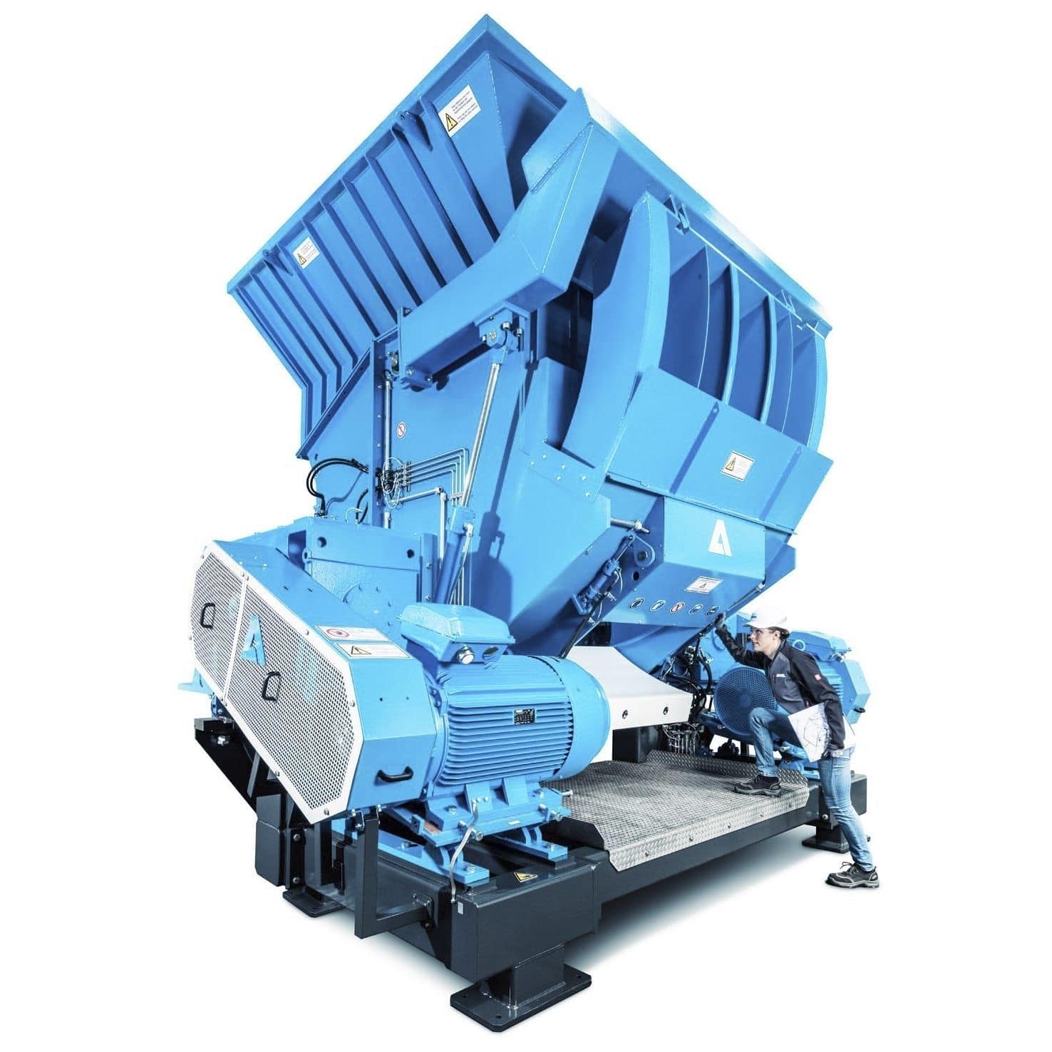 Primary shredder - ADuro P series - ANDRITZ Recycling - single shaft ...