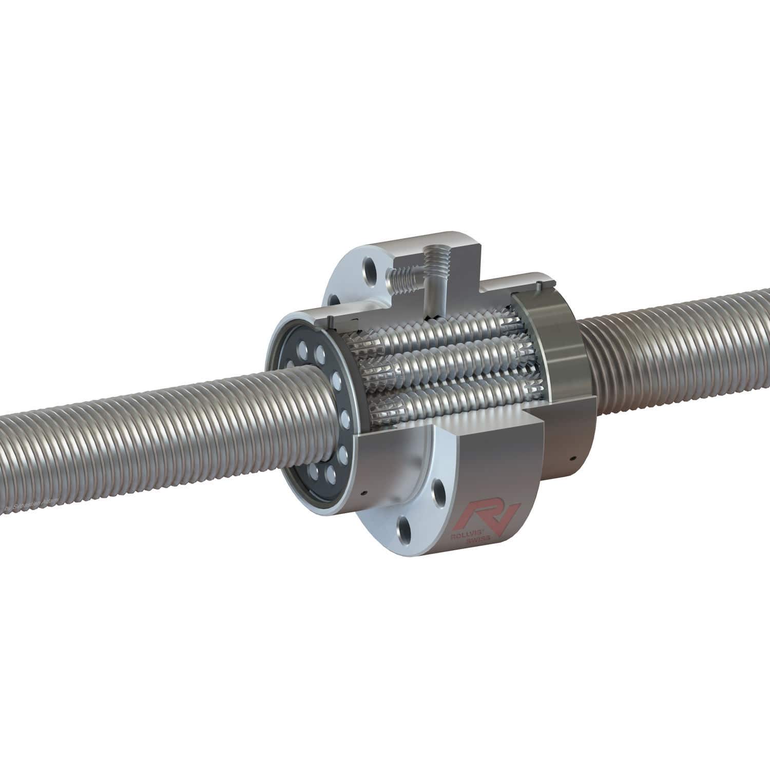 Metal ball screw - KML Linear Motion Technology GmbH - rolled / ground