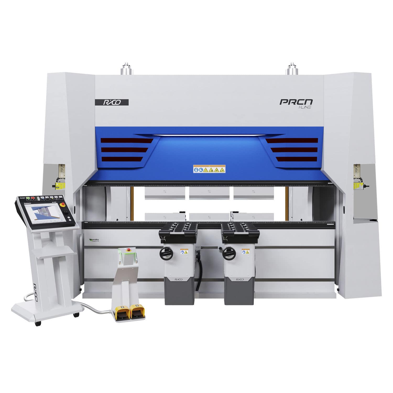 Hydraulic press brake - PRCN I-LINE - RICO - CNC / precision / high-speed