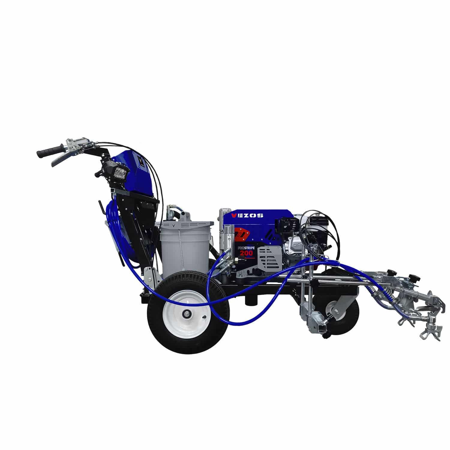 Road paint striping machine - PROSTRIPE 200 WB - VEZOS - hydraulic ...