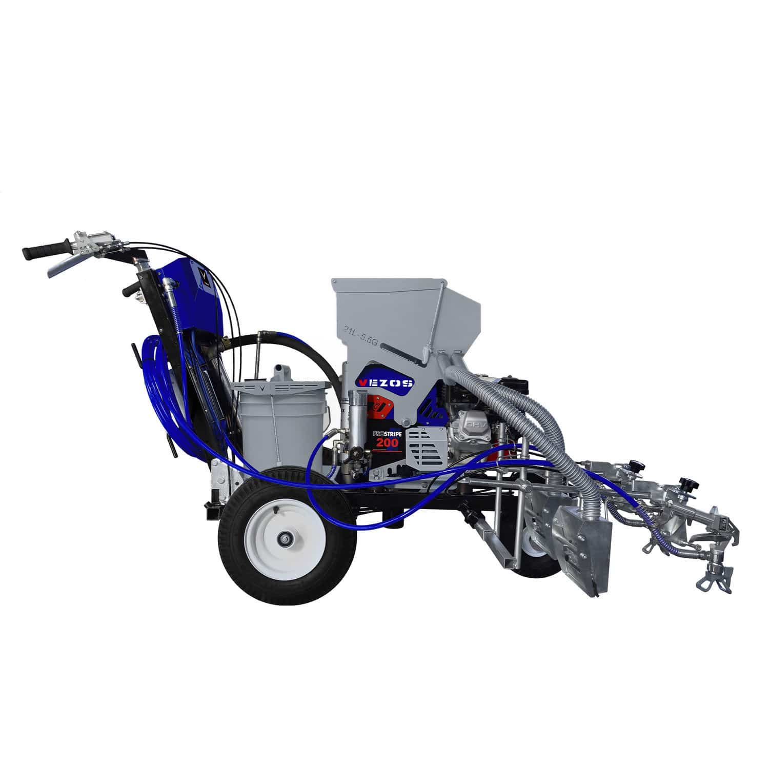 Hydraulic paint striping machine - PROSTRIPE 200 WB COMPLETE - VEZOS ...