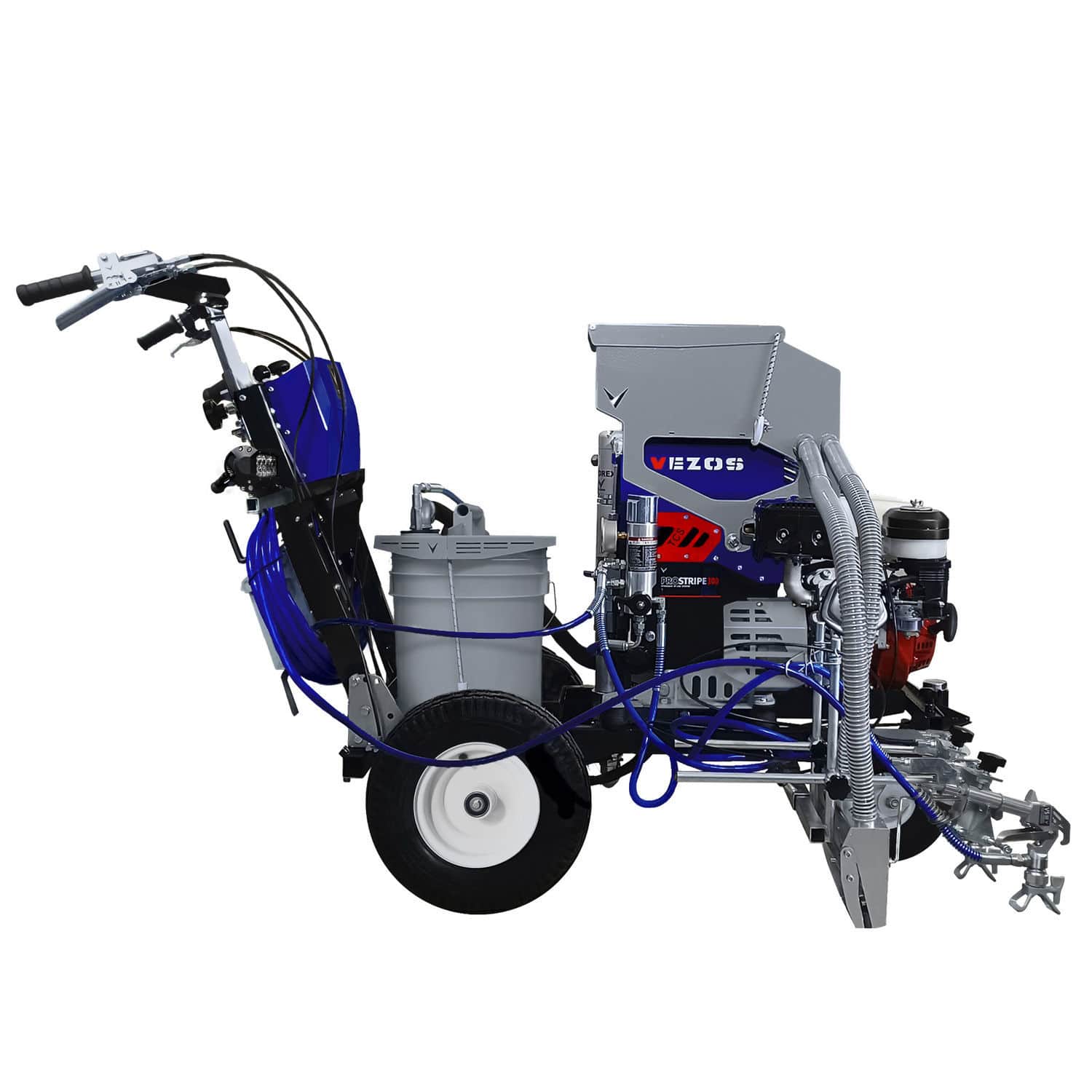 Road paint striping machine - PROSTRIPE 300 - VEZOS - hydraulic / 2 ...