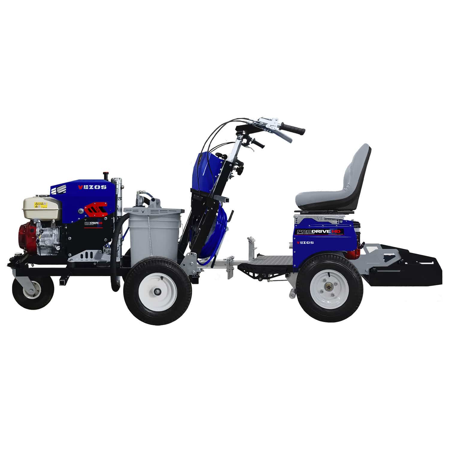 Hydraulic paint striping machine - PROSTRIPE 300 WB PRODRIVE - VEZOS ...