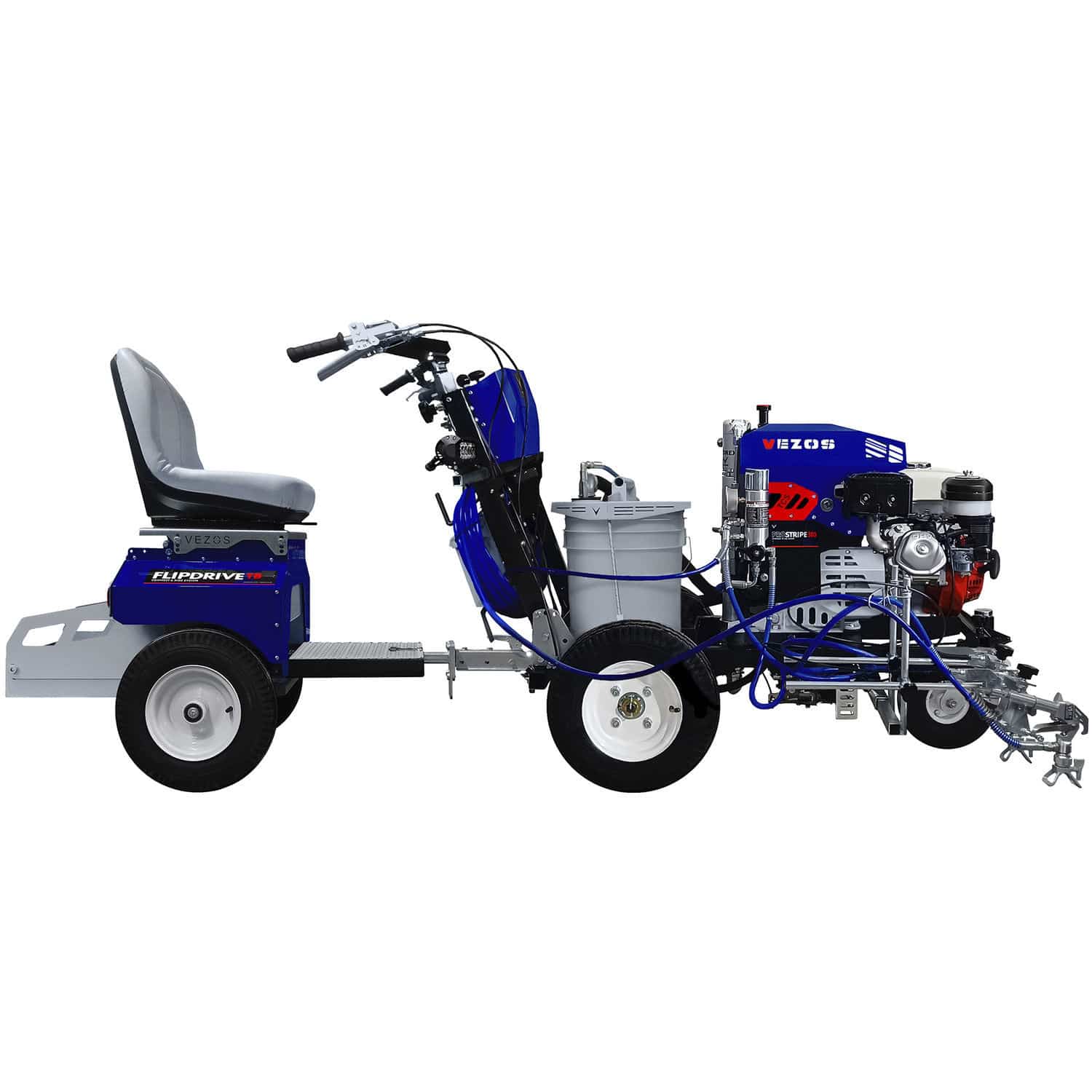Road paint striping machine - PROSTRIPE 300 SP FLIPDRIVE - VEZOS ...
