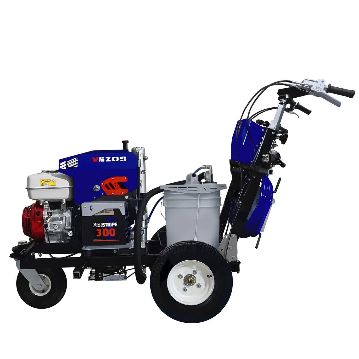 Hydraulic paint striping machine - PROSTRIPE 300 SP - VEZOS - self ...