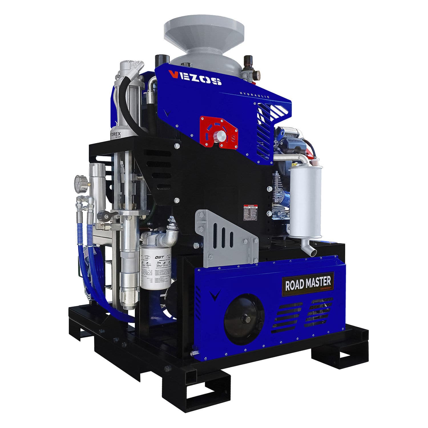 Road paint striping machine - ROADMASTER 5.0 - VEZOS - hydraulic ...