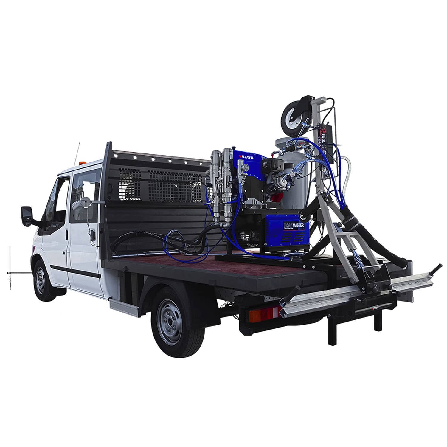 Road paint striping machine - ROADMASTER 2.5 - VEZOS - truck-mounted