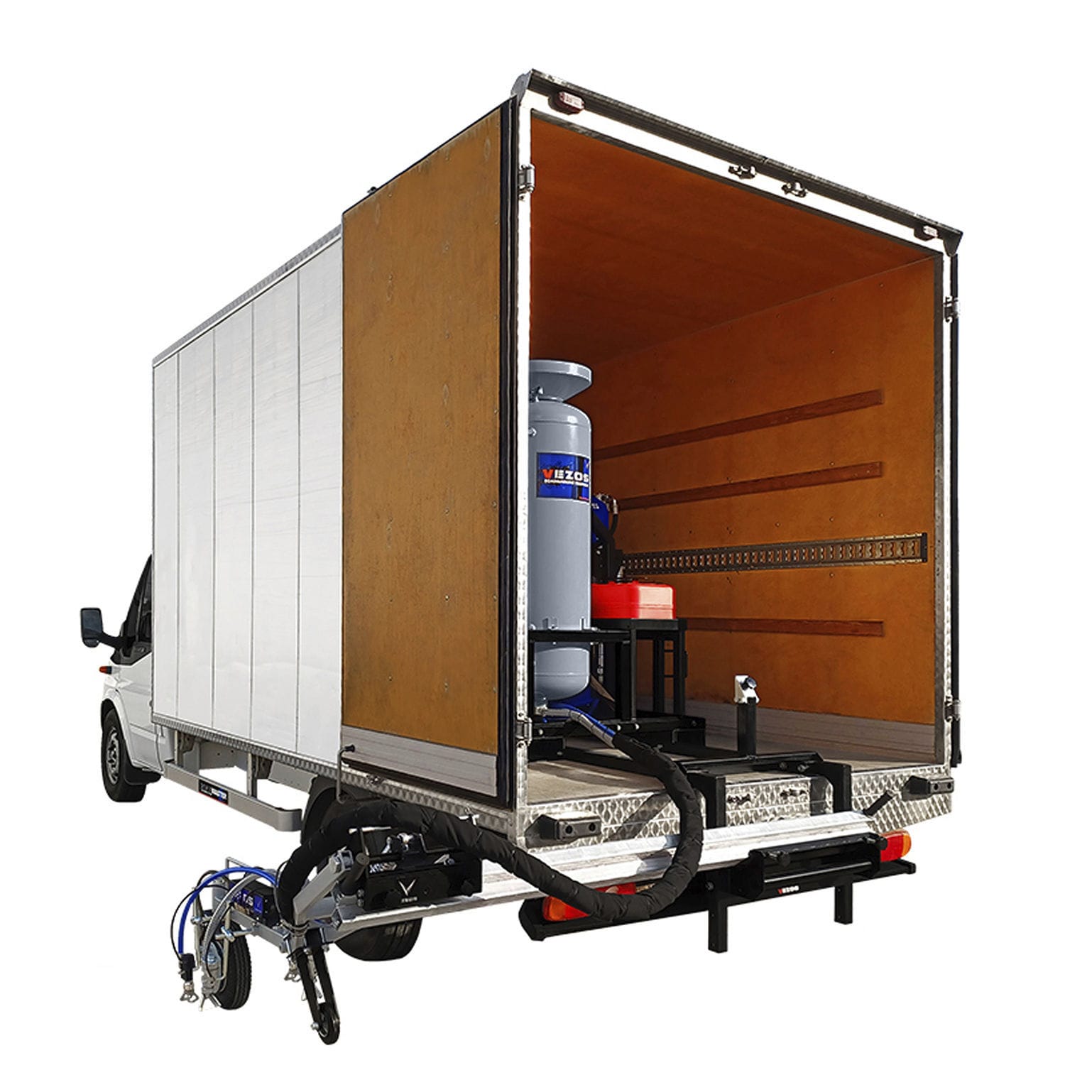 Road paint striping machine - ROADMASTER 5 - VEZOS - hydraulic / automatic