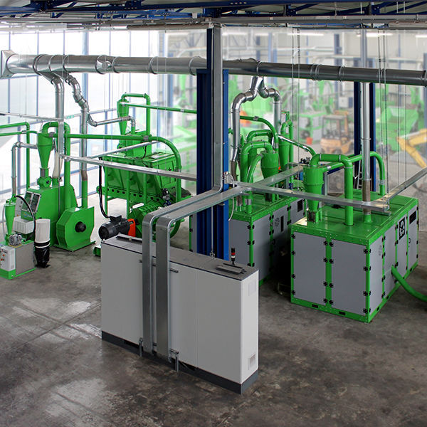Metal recycling unit - Car-Fluff - Guidetti Recycling Systems - WEEE ...