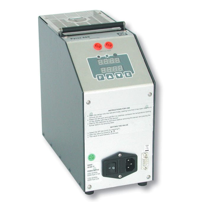 Temperature calibrator - PYROS 650 - GIUSSANI SRL - for temperature ...