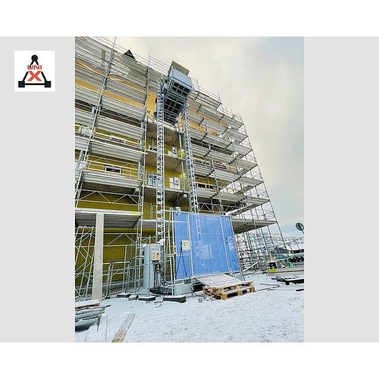 Twin-mast mast climbing work platform - 1500 Z/ZP F - GEDA GmbH