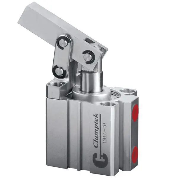 Pneumatic cylinder CALC series Clamptek Enterprise CO. LTD. double acting clamping