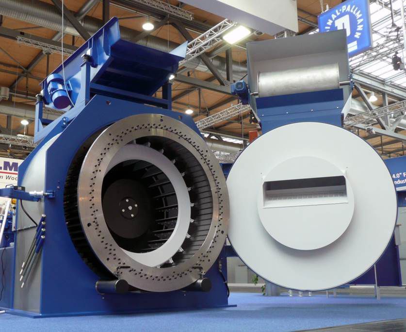 Knife ring flaker - PZKR - Pallmann Maschinenfabrik