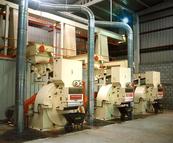 Knife ring flaker - PZKR - Pallmann Maschinenfabrik