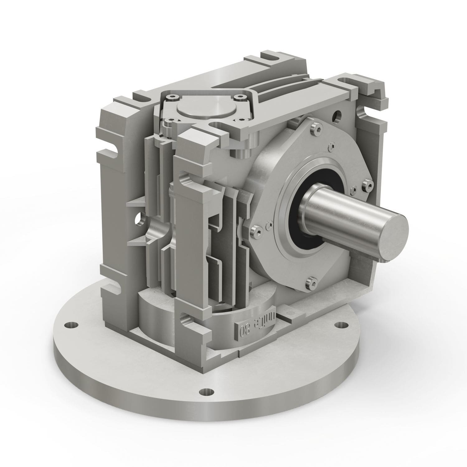 Worm gearbox - UniCe - Enzfelder GmbH - right angle / high-efficiency ...