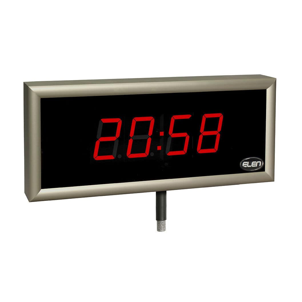 Wall-mounted clock - NDC 57/4 THS R L20 PoE LAN - ELEN, s.r.o. - LED ...