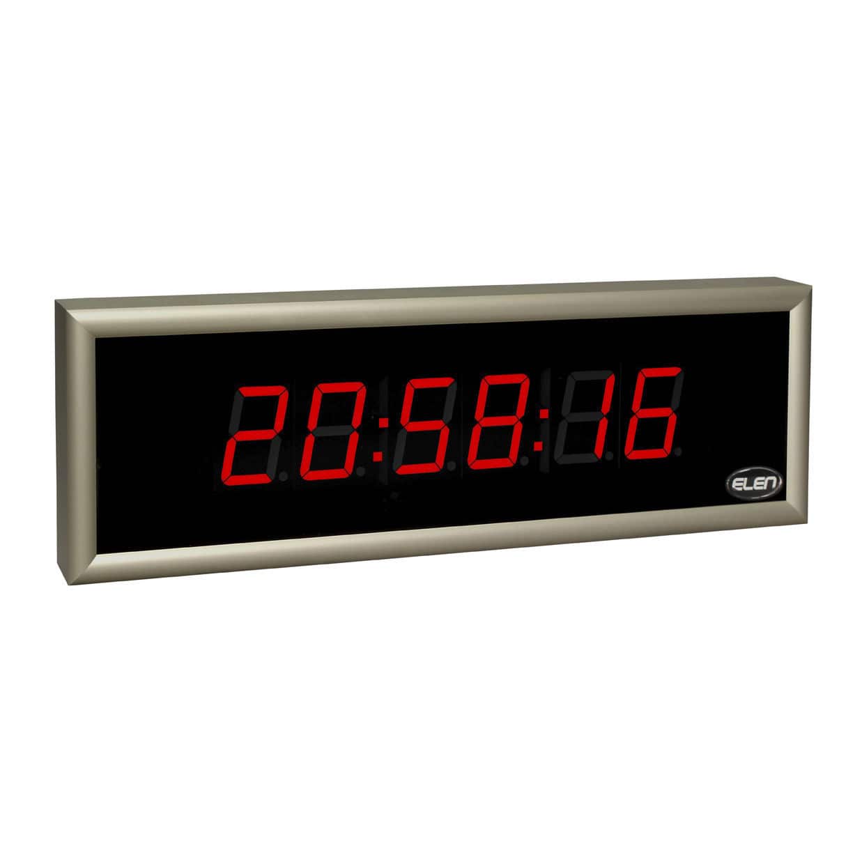 Wall-mounted clock - NDC 57/6 R L20 12DC - ELEN, s.r.o. - LED / digital ...