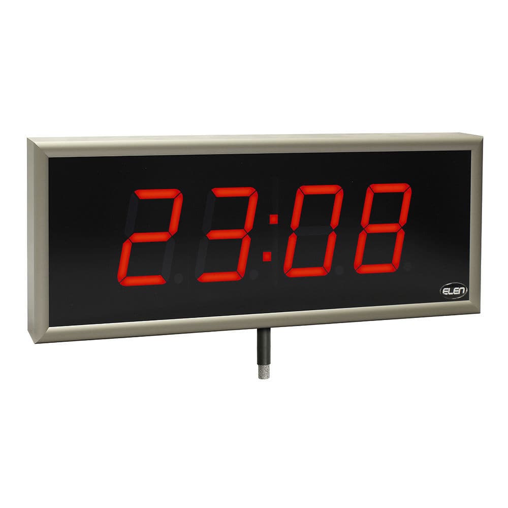 Wall-mounted clock - NDC 100/4 THS R L20 PoE LAN - ELEN, s.r.o. - LED ...