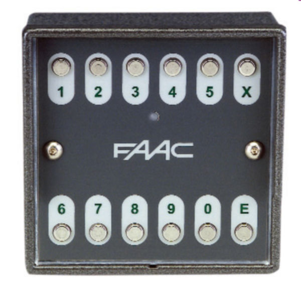 Keypad access control system - RESIST - FAAC SpA - proximity reader
